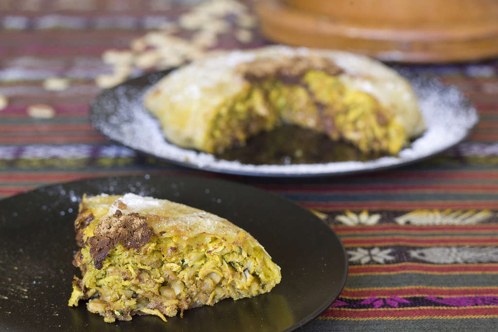 Pastela marroquí de pollo